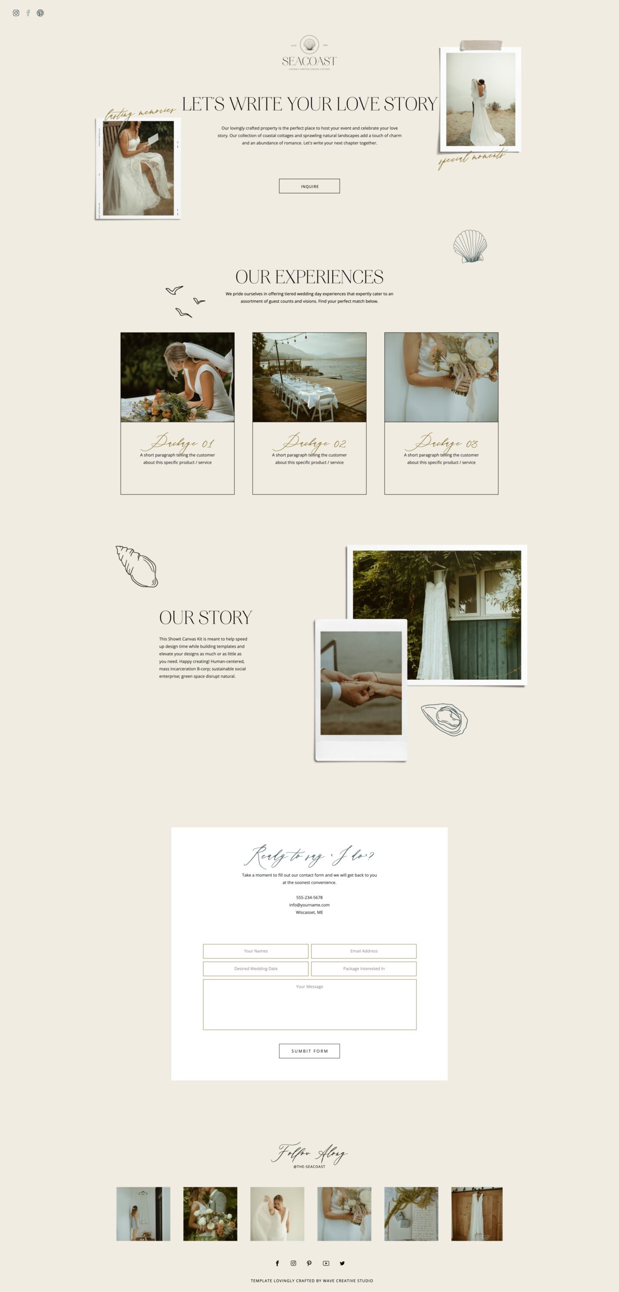 The Seacoast Wedding Venue - wave-creativestudio.com