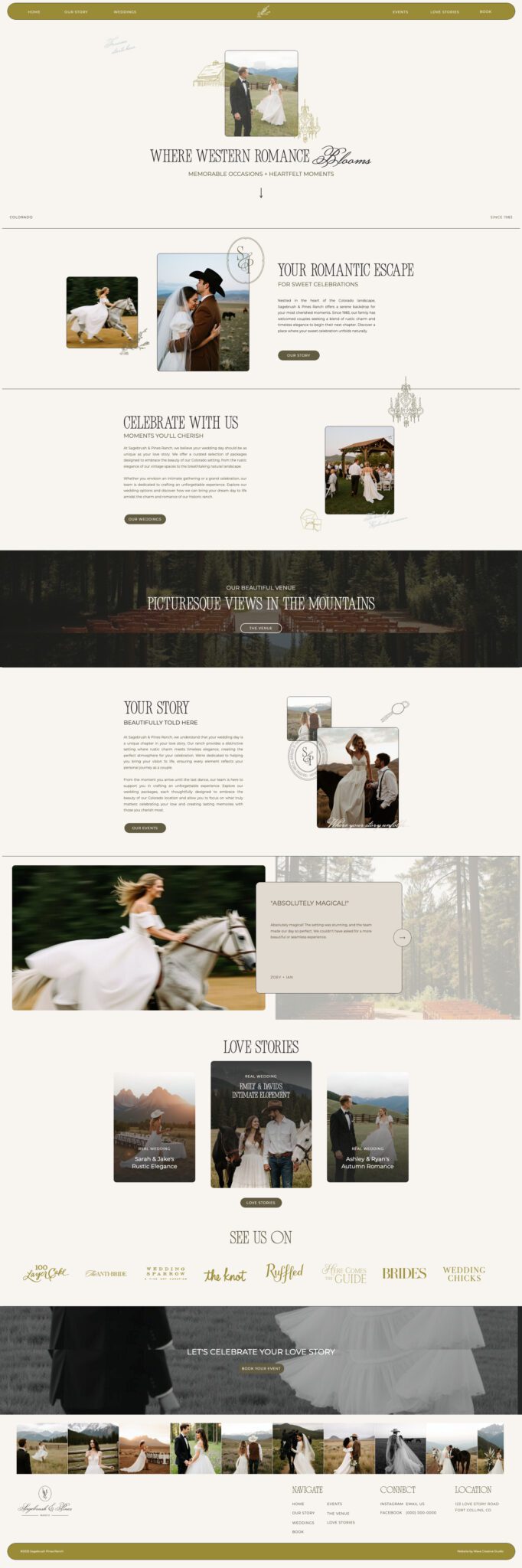 Sagebrush & Pines Ranch Wedding Venue - wave-creativestudio.com
